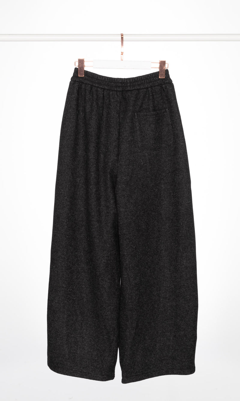 Fleece Lining Wide Leg Pants | Couturist